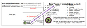 Brain Injury Identification Wallet Card - The Brain Injury Resource ...